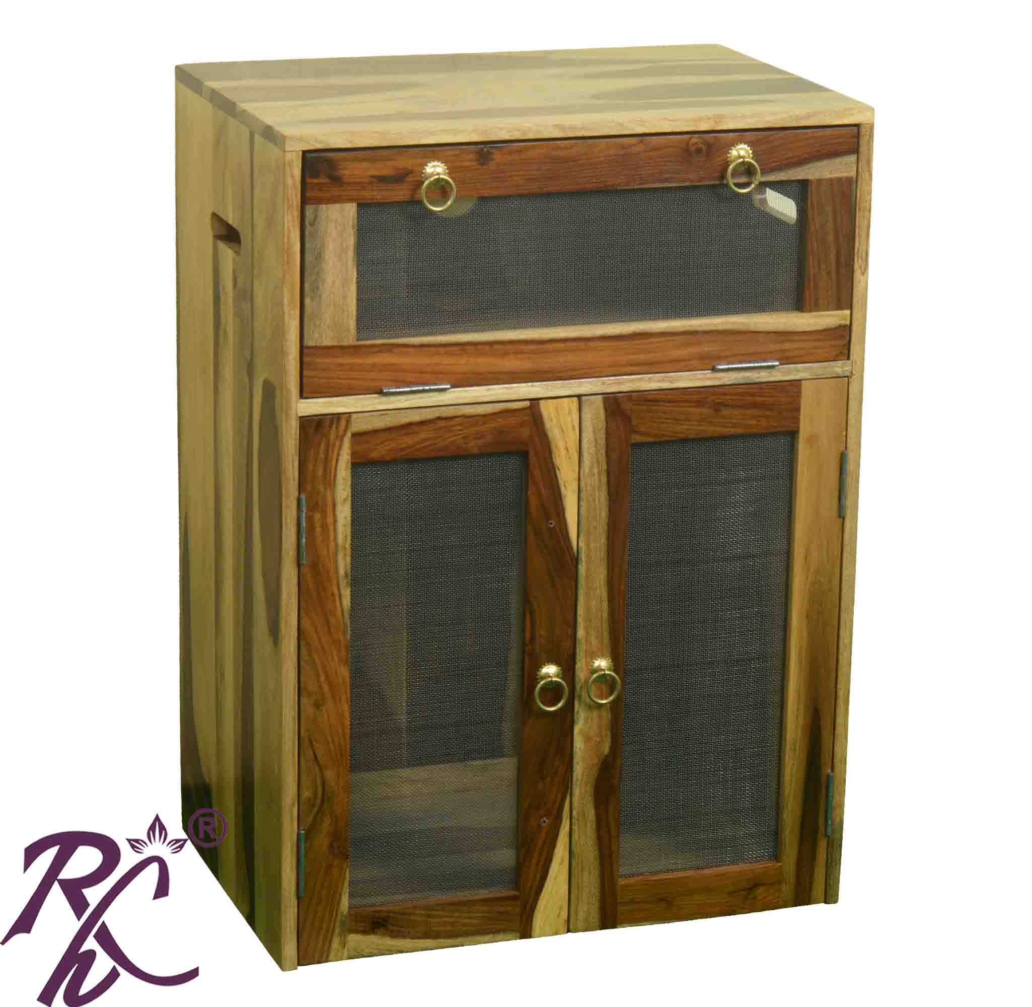 Solid Sheesham Wooden Single Inverter Battery Box - RAJ HANDICRAFT
