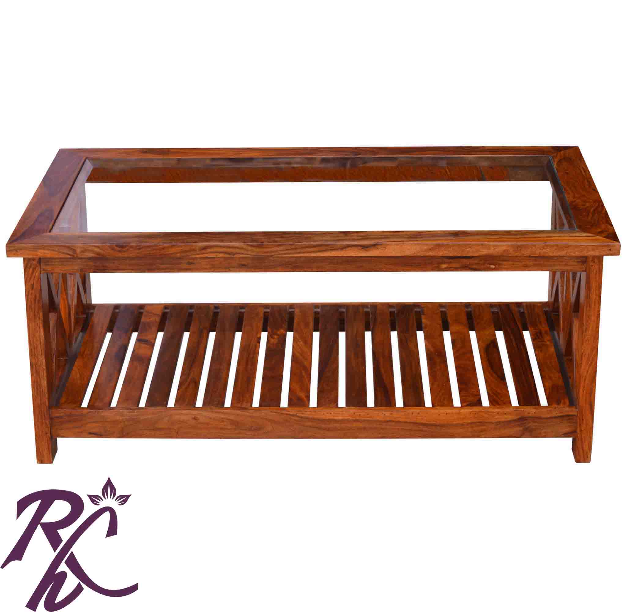 Solid Wood XX Design Centre Table - RAJ HANDICRAFT