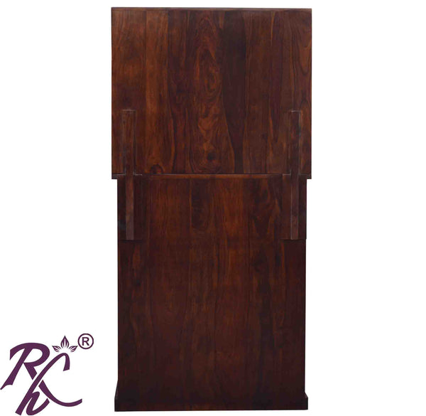 Solid Wood Cadbury Door Design Bar Counter - RAJ HANDICRAFT