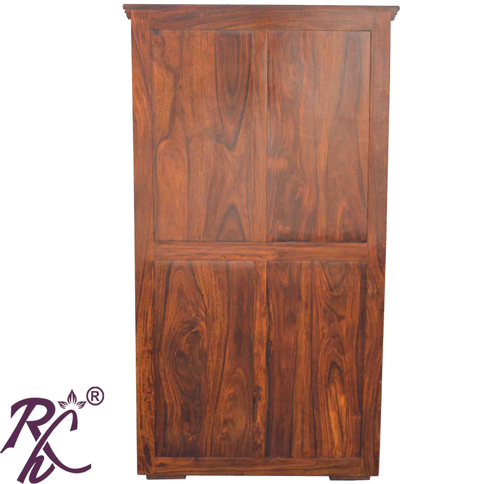 Solid Wood Book Cabinet - RAJ HANDICRAFT