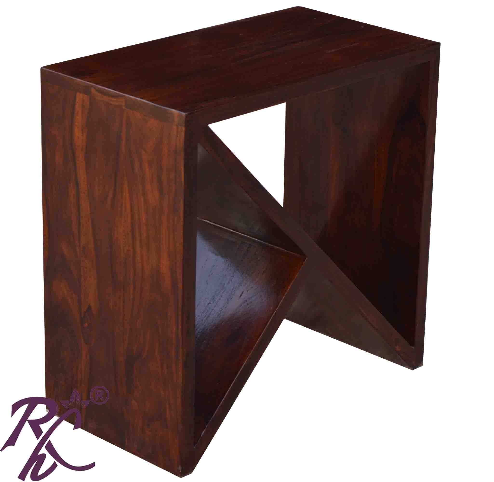 Solid Wood Small Open Book Shelf - RAJ HANDICRAFT