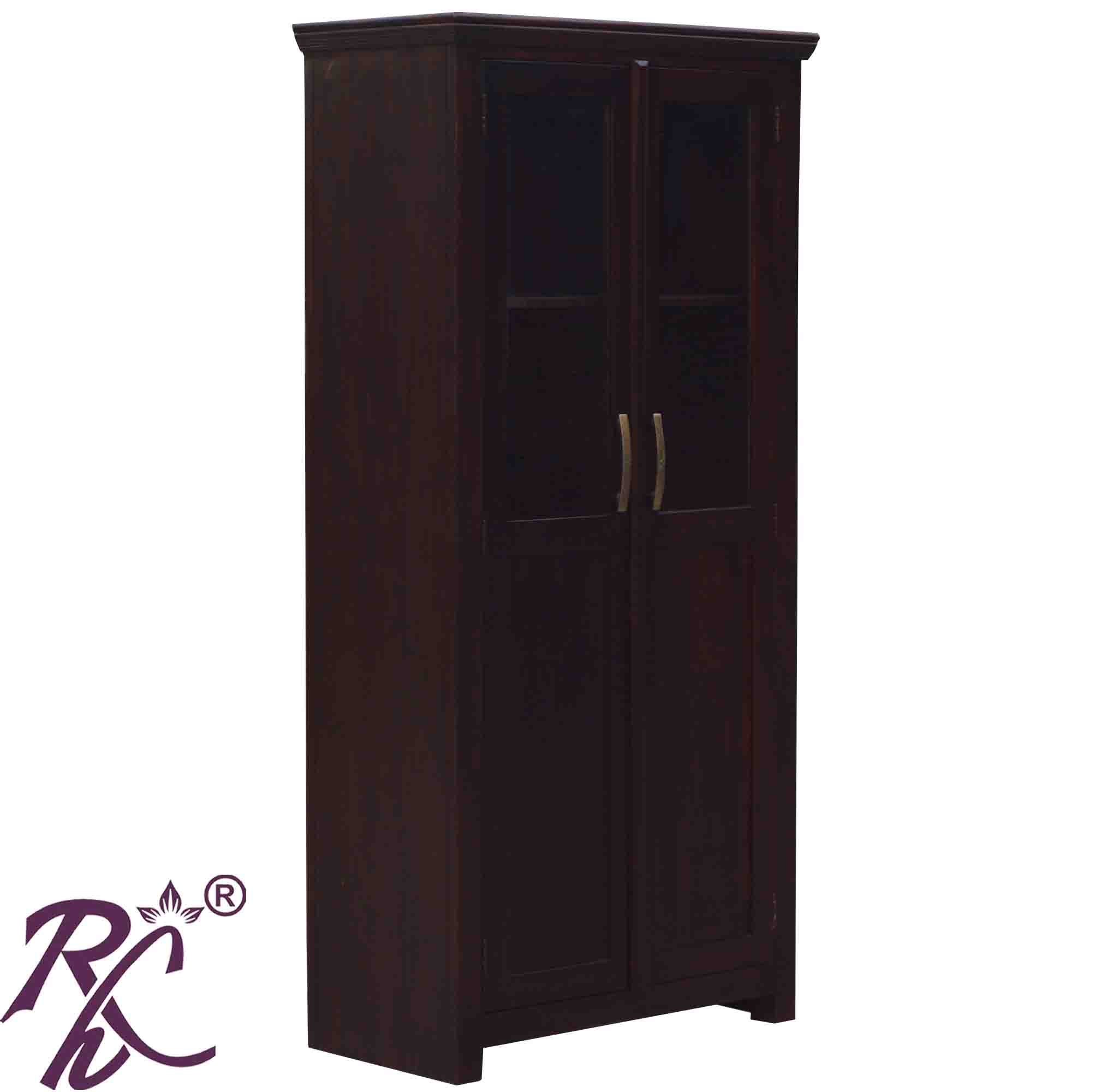 Solid Wood Book Cabinet - RAJ HANDICRAFT