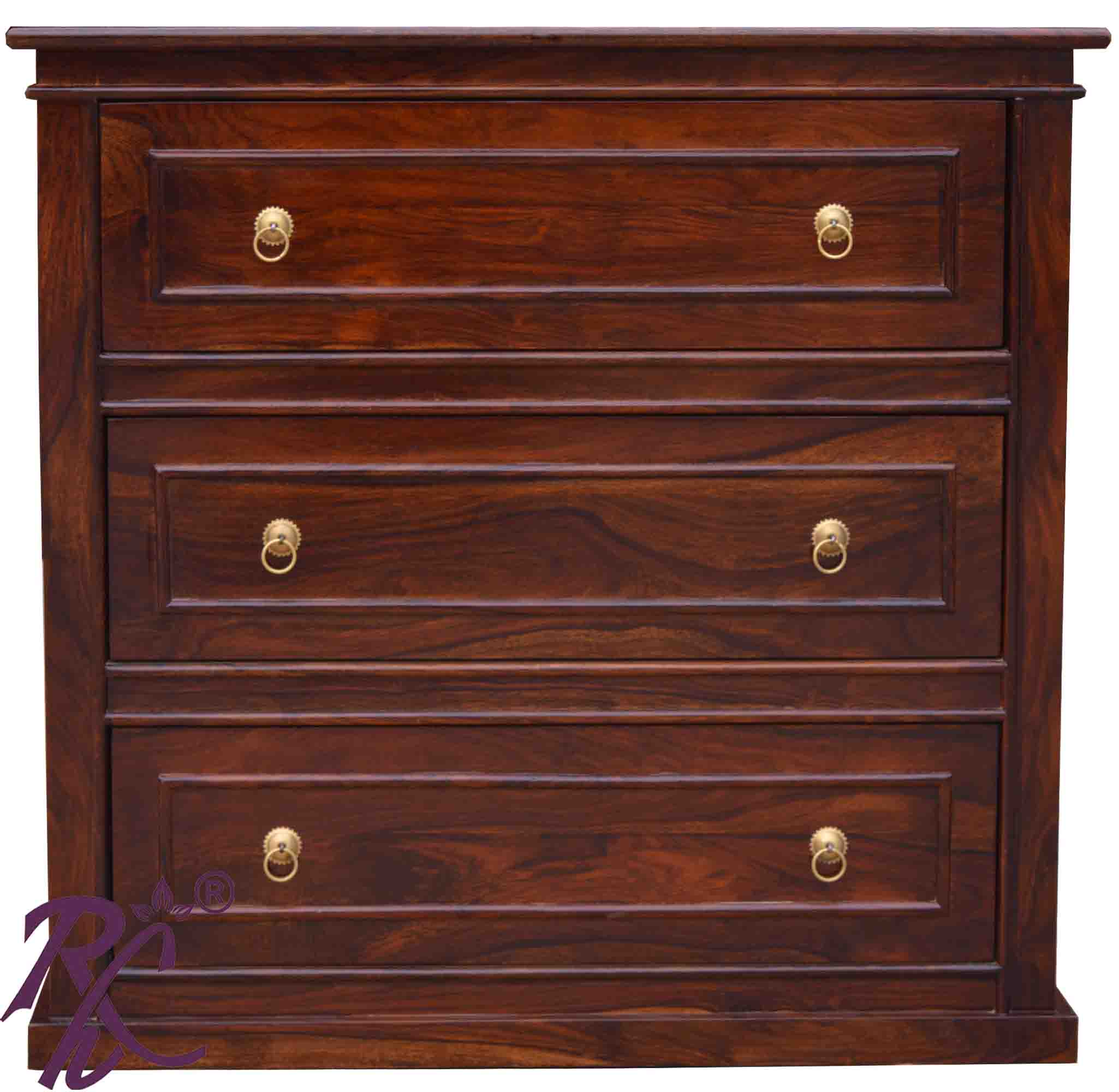 Solid Wood Chest of Drawers 3 - RAJ HANDICRAFT