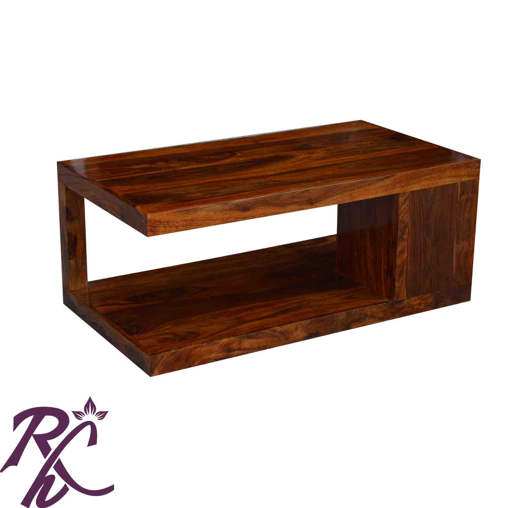 Solid Wooden Centre Table - RAJ HANDICRAFT