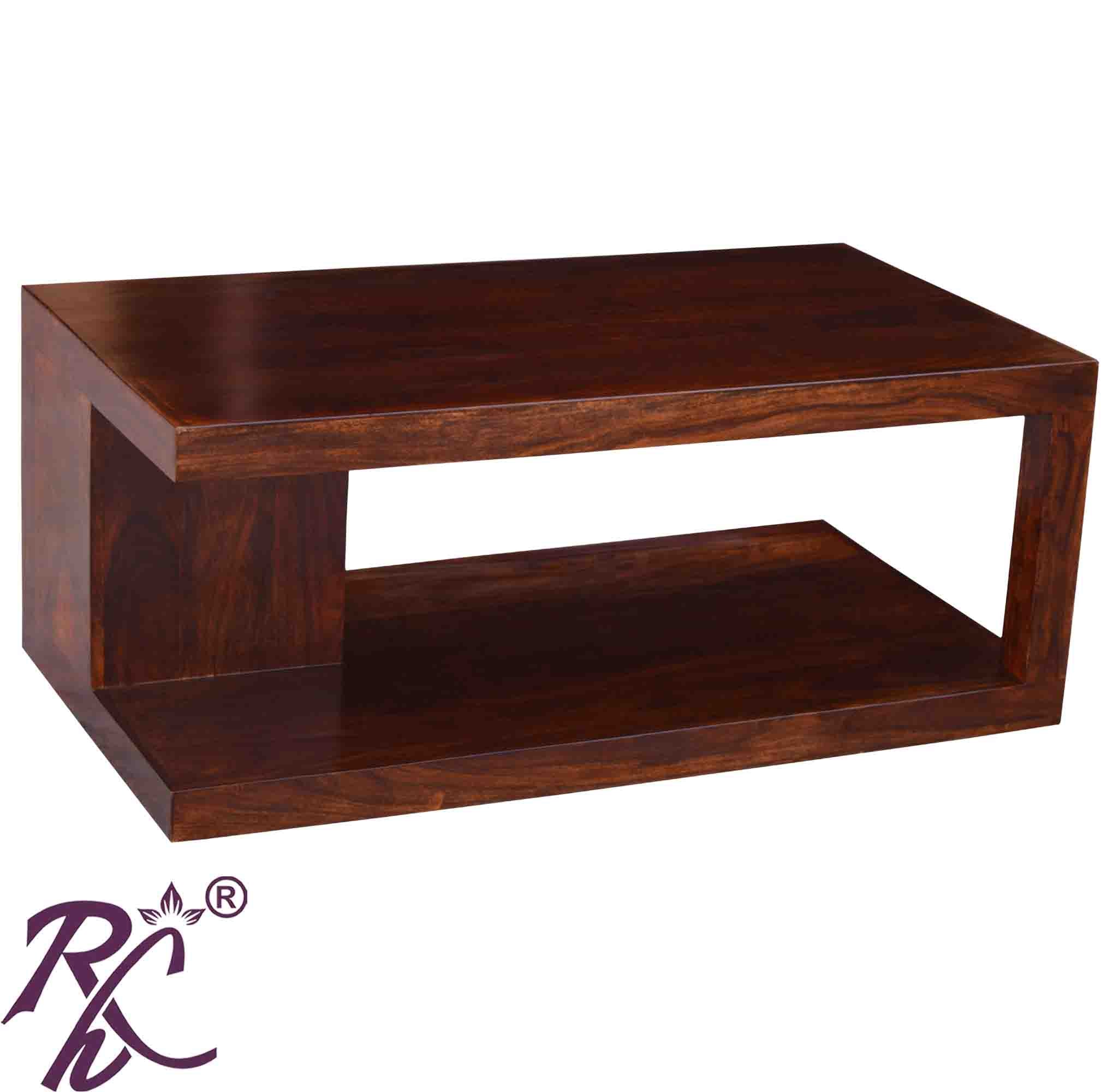 Solid Wooden Centre Table - RAJ HANDICRAFT