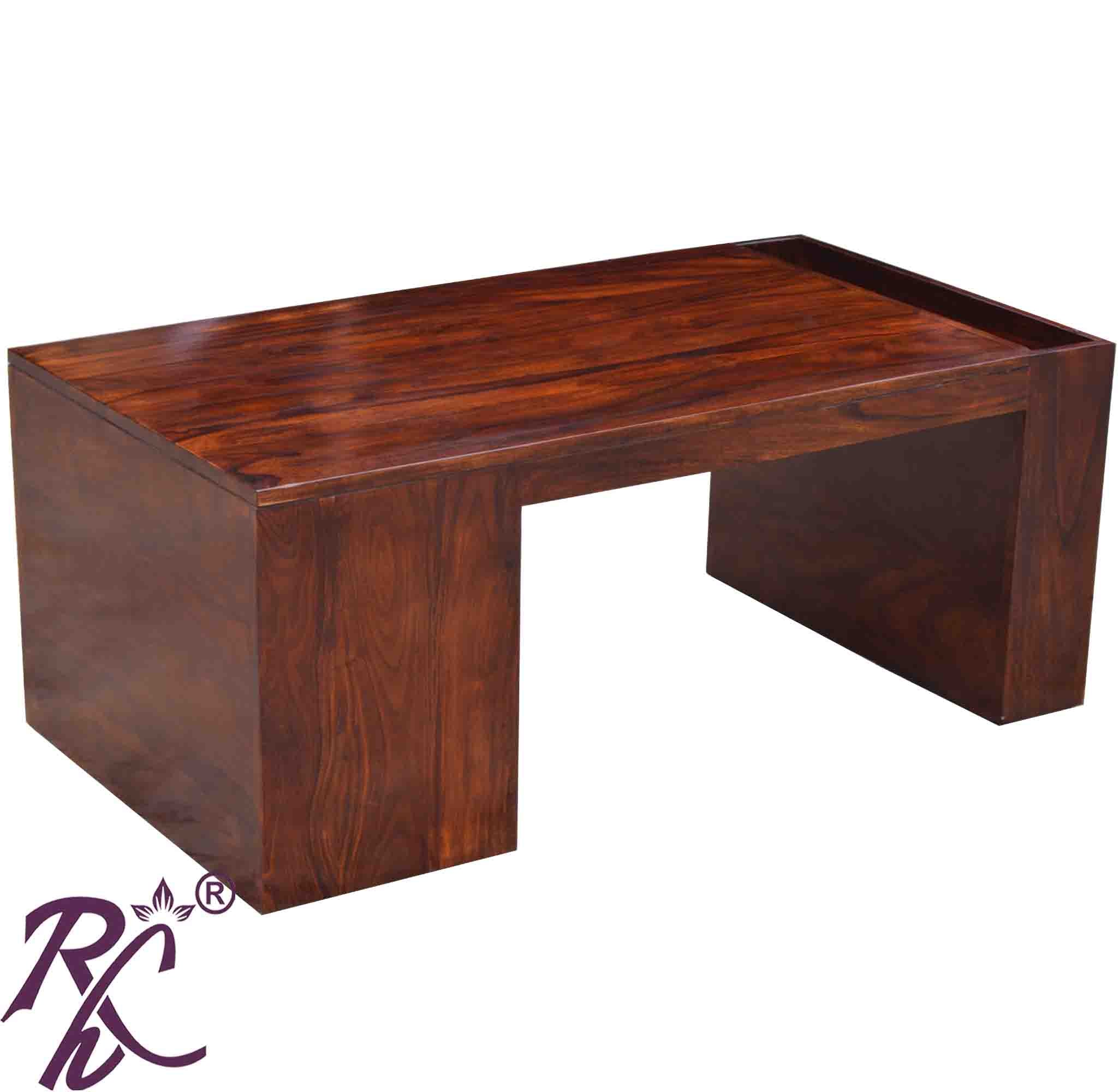 Solid Wood Centre Table - RAJ HANDICRAFT
