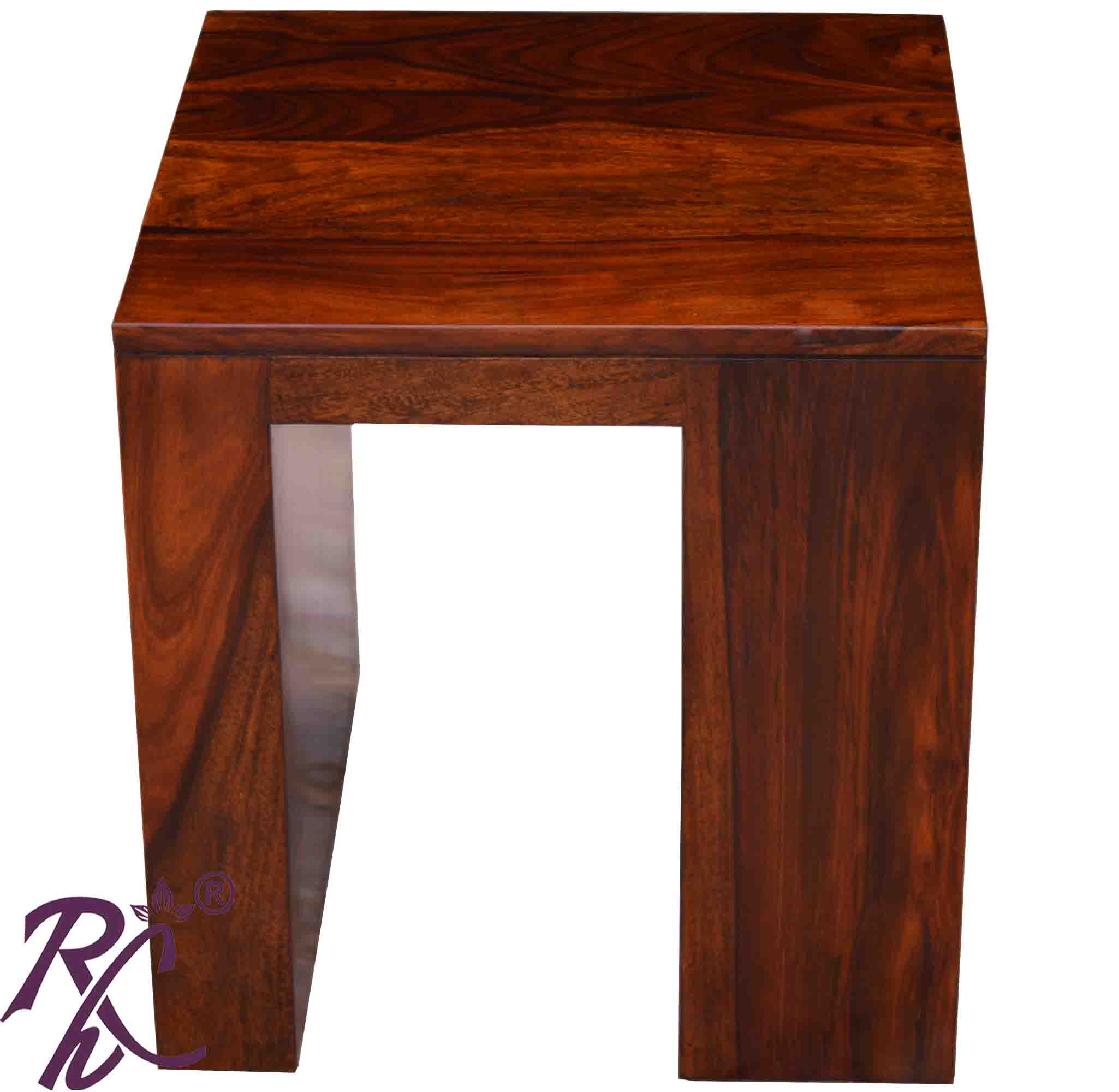 Solid Wood Wooden Lamp Table | Lamp Side Table | Side End Table - RAJ ...