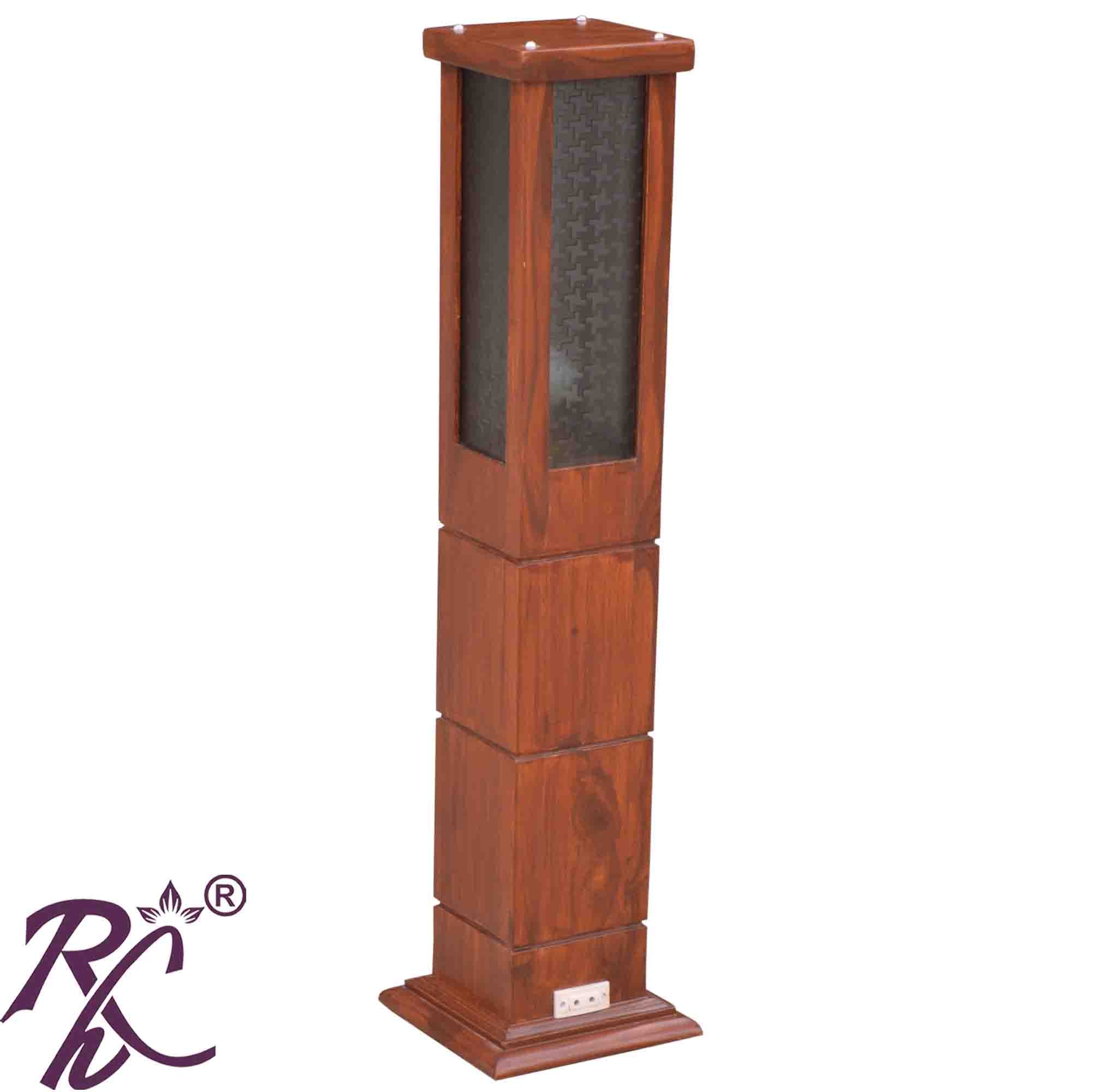 Solid Wood Lamp Stand | Lighting Stand - RAJ HANDICRAFT