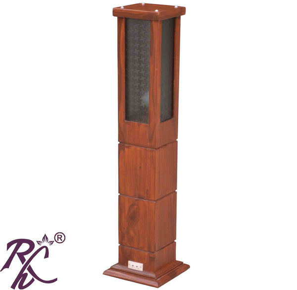 Solid Wood Lamp Stand | Lighting Stand - RAJ HANDICRAFT
