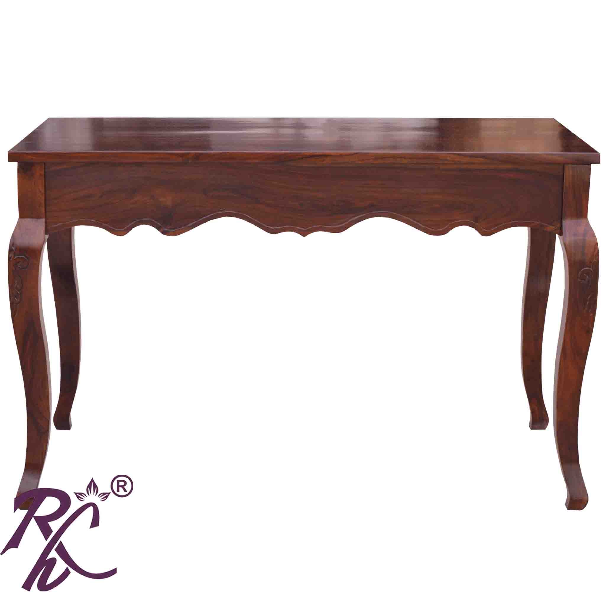 Solid Wood Writing Table - RAJ HANDICRAFT