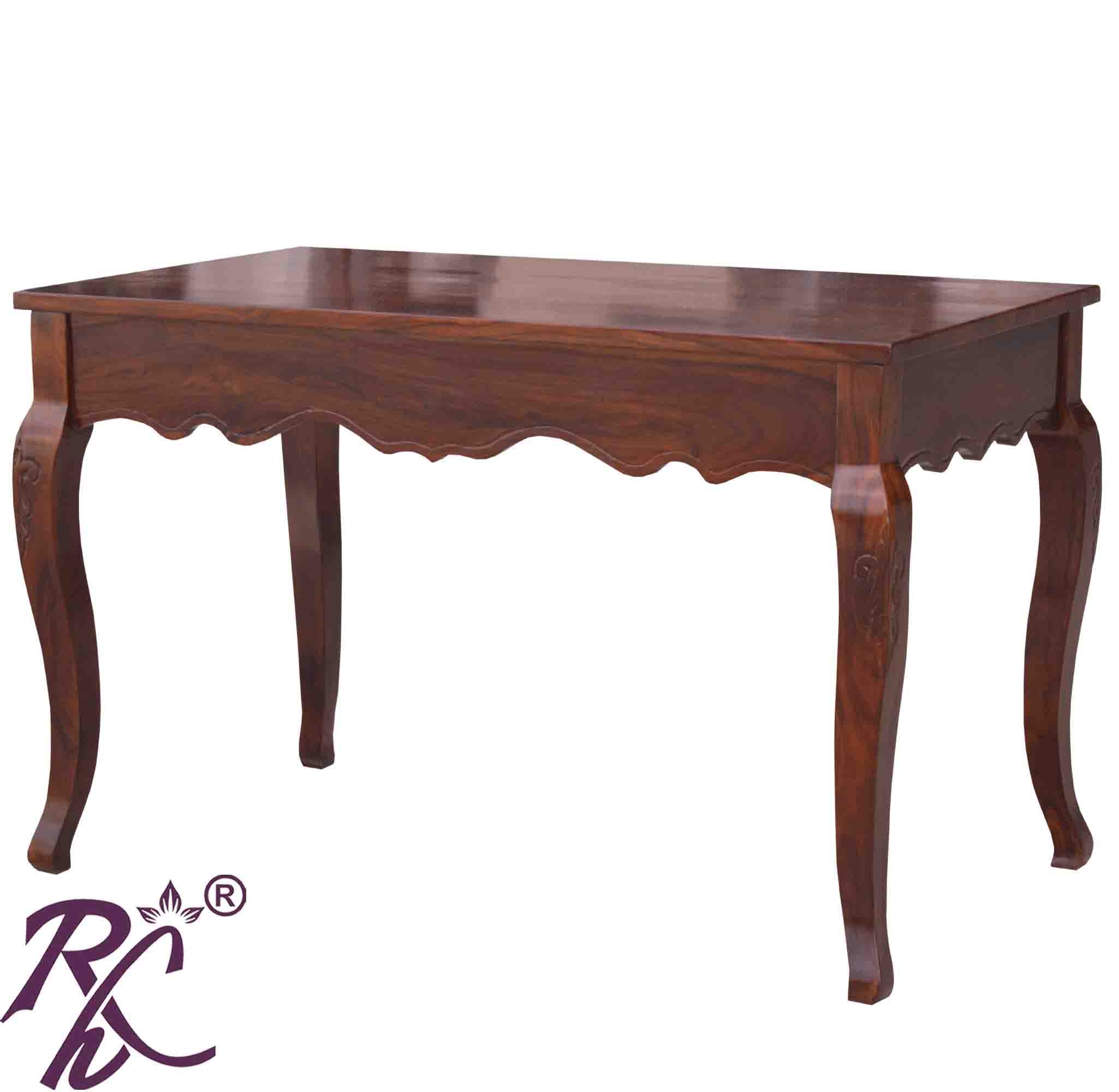 Solid Wood Writing Table - RAJ HANDICRAFT