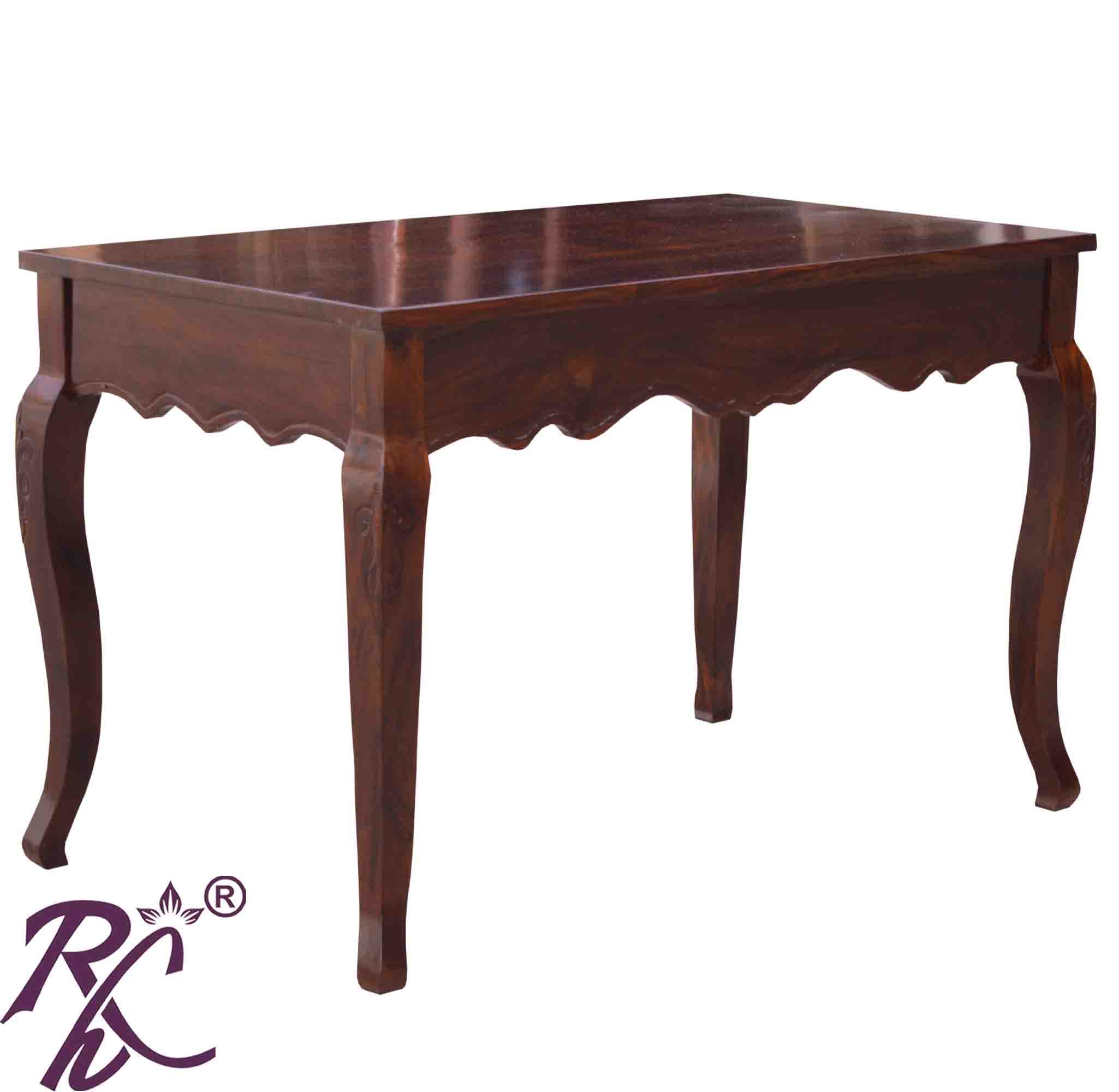 Solid Wood Writing Table - RAJ HANDICRAFT