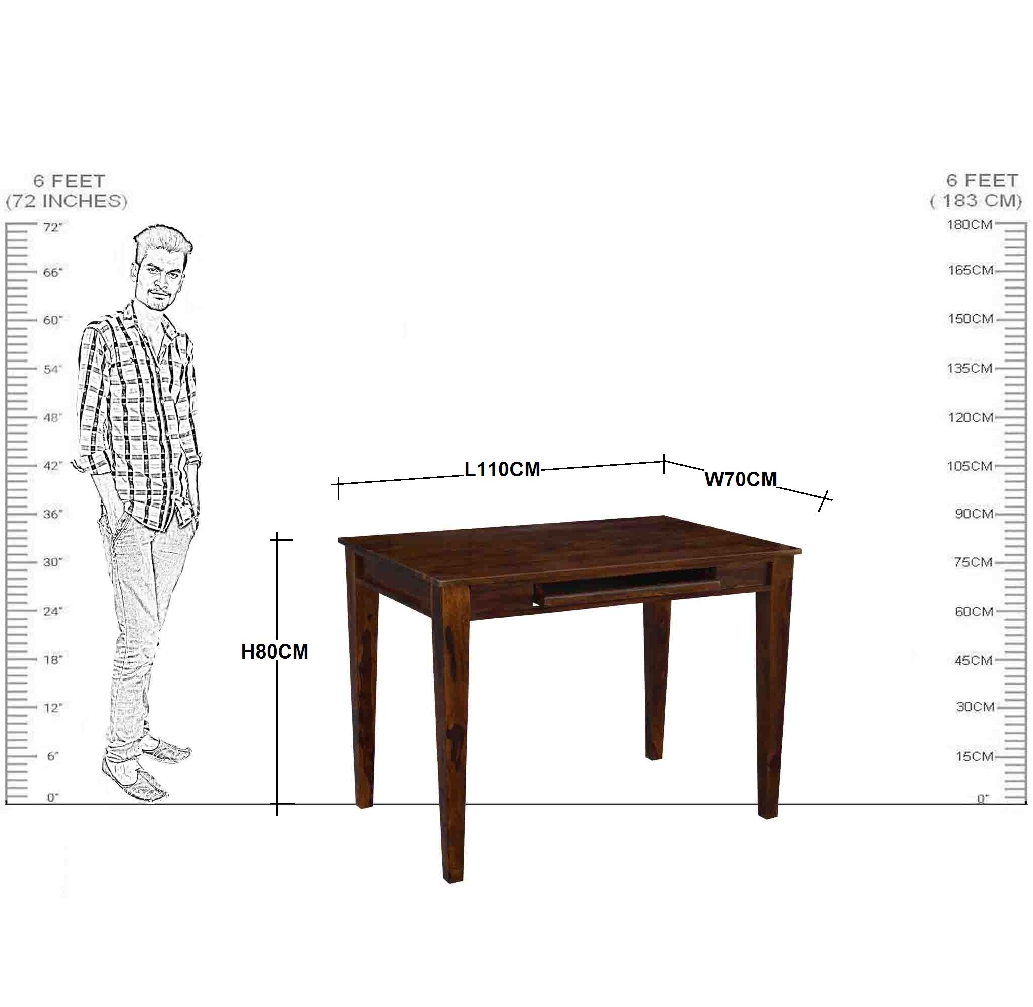 Solid Wood Computer Table - RAJ HANDICRAFT