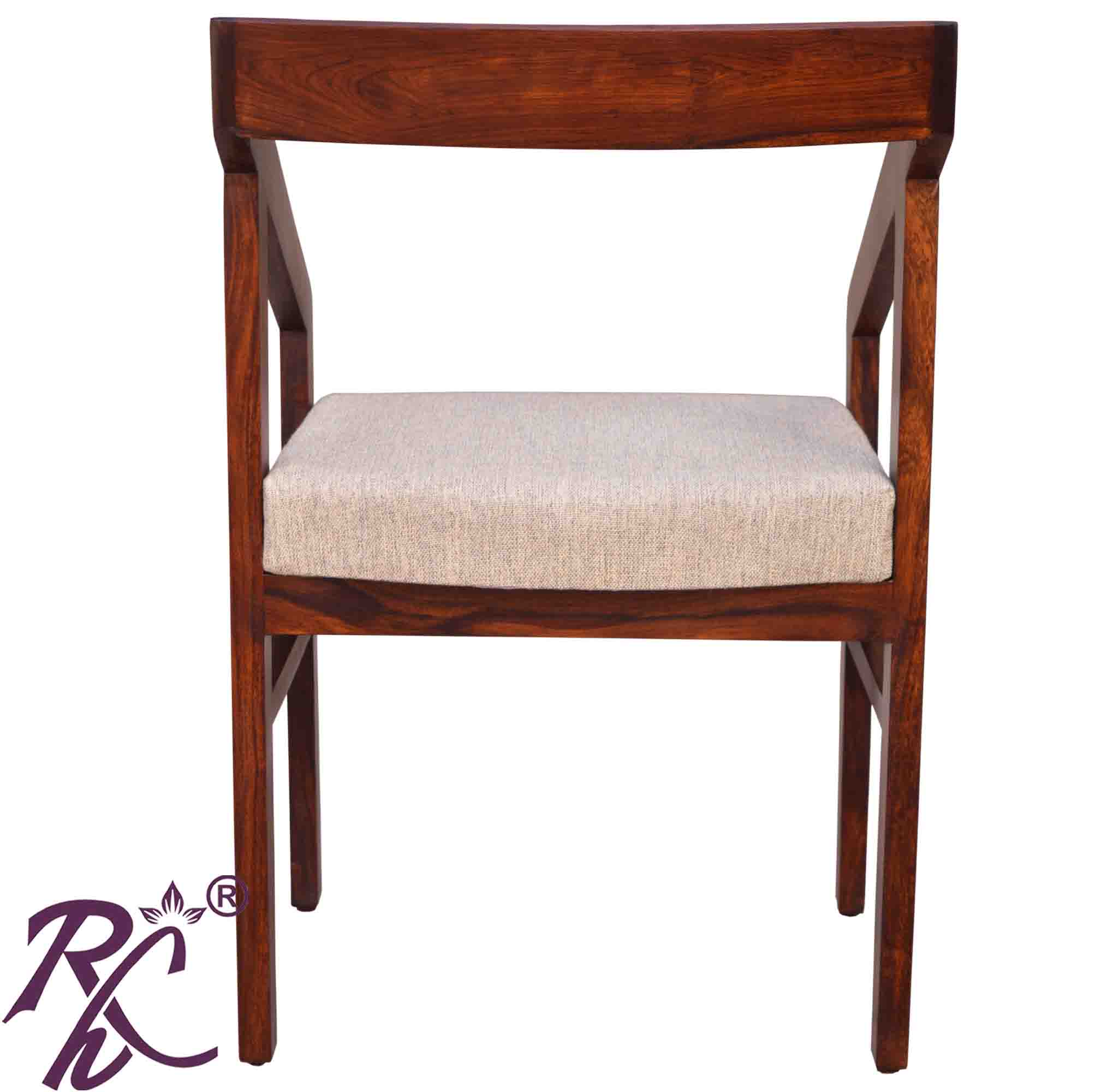 Solid Wood Arm Chair - RAJ HANDICRAFT