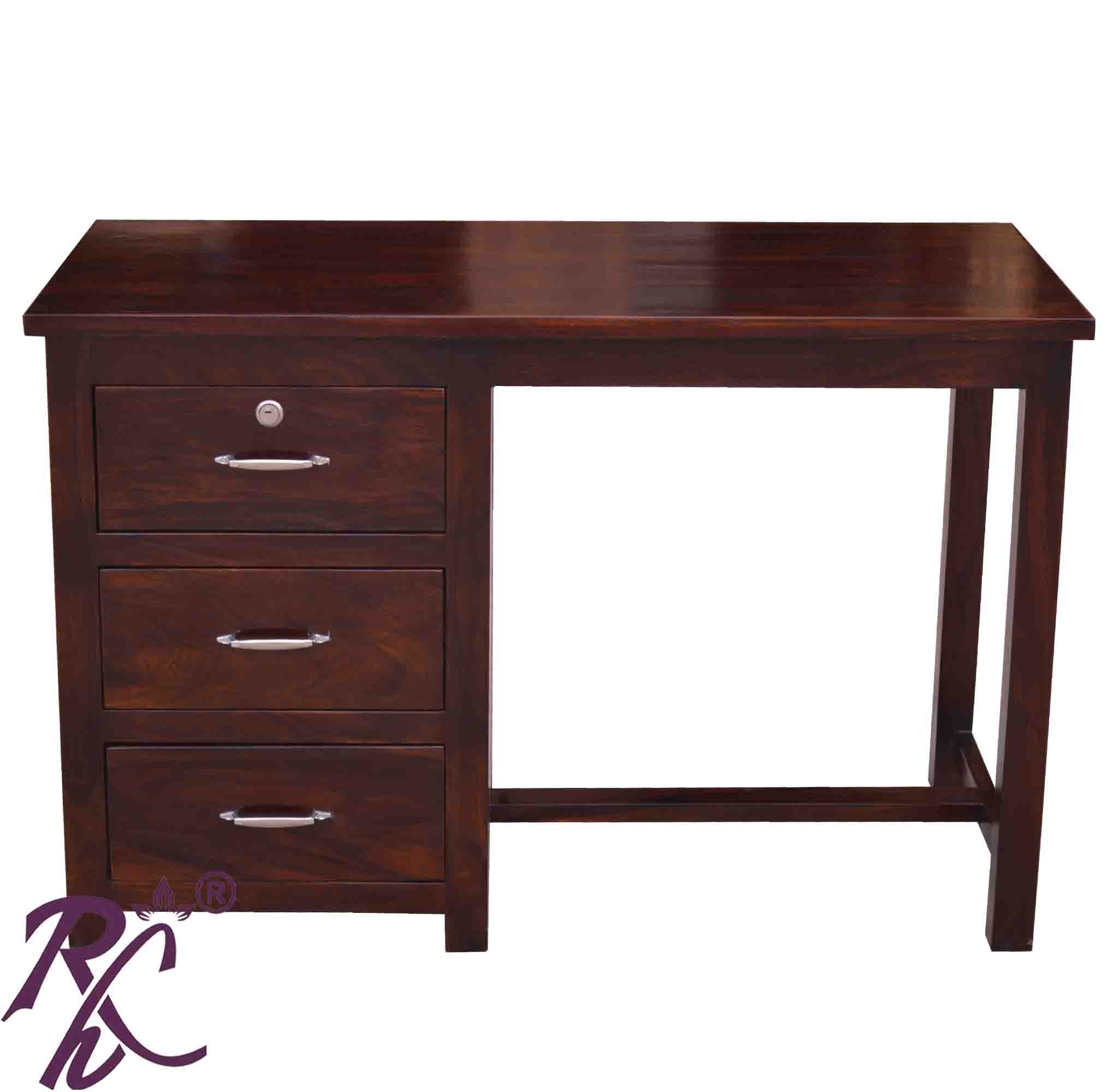 Solid Sheesham Wood Writing Table | Office Desk | Computer Table - RAJ ...