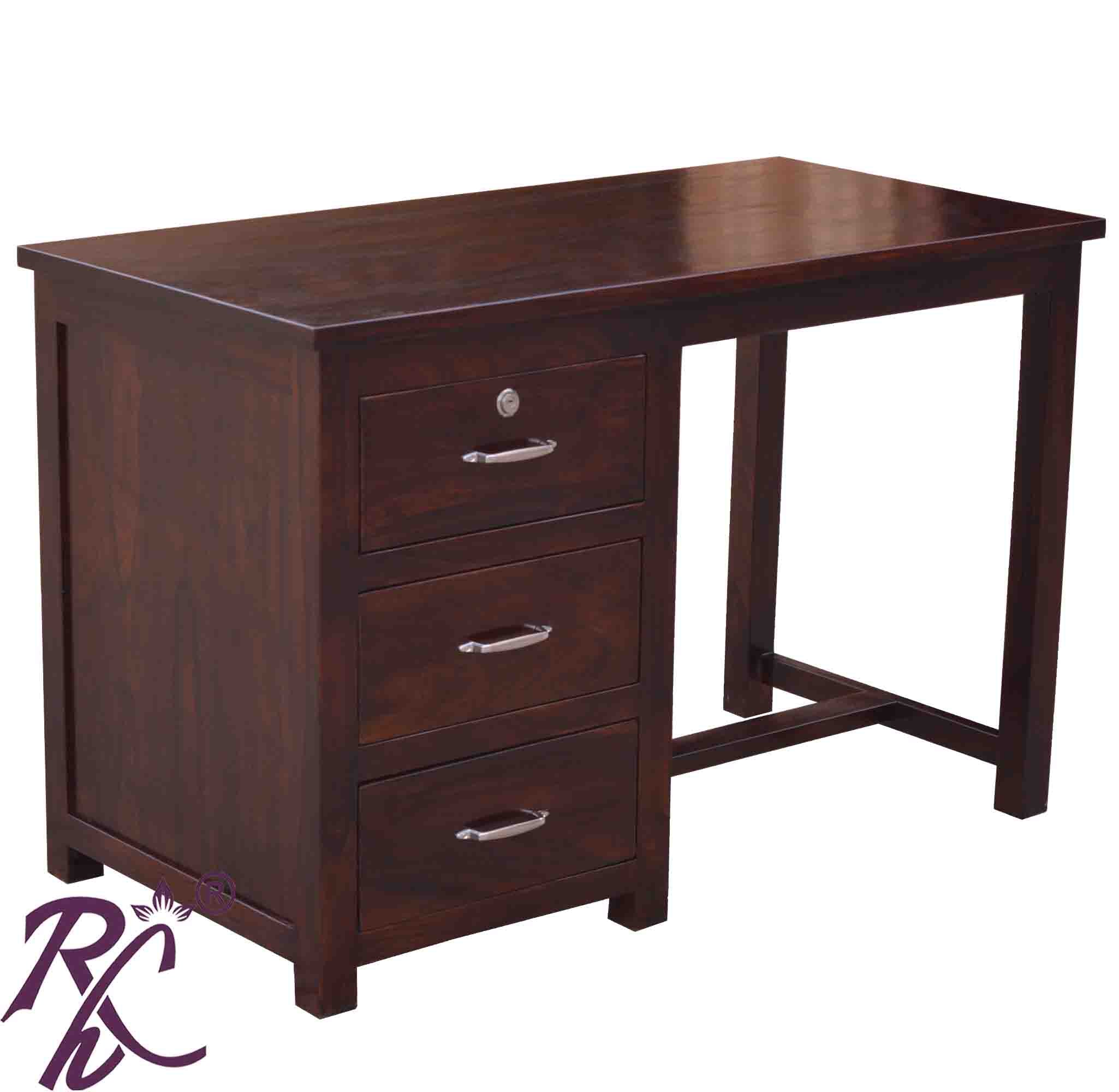 Solid Sheesham Wood Writing Table | Office Desk | Computer Table - RAJ ...