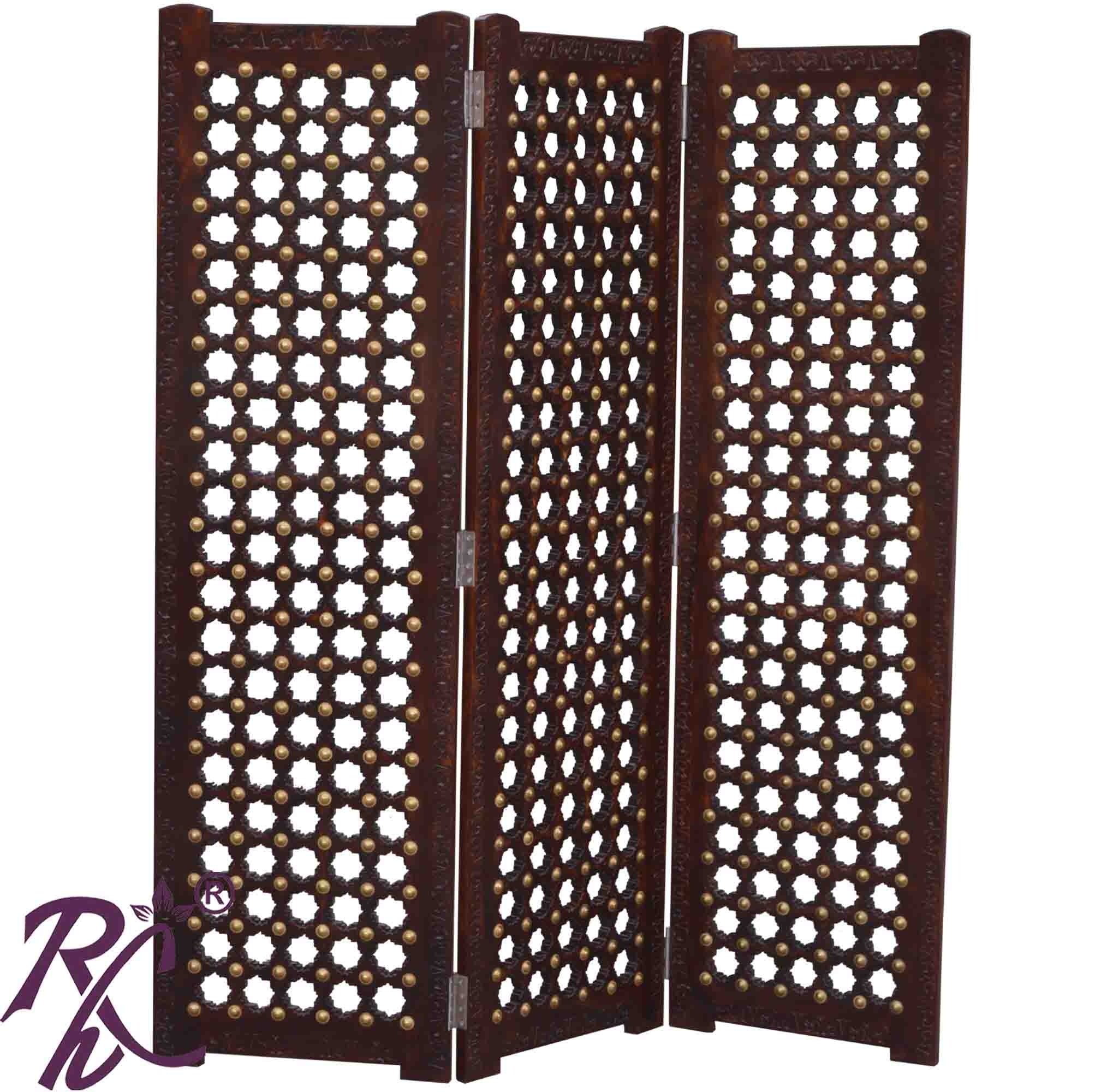 Solid Wood Bakhra Screen - RAJ HANDICRAFT