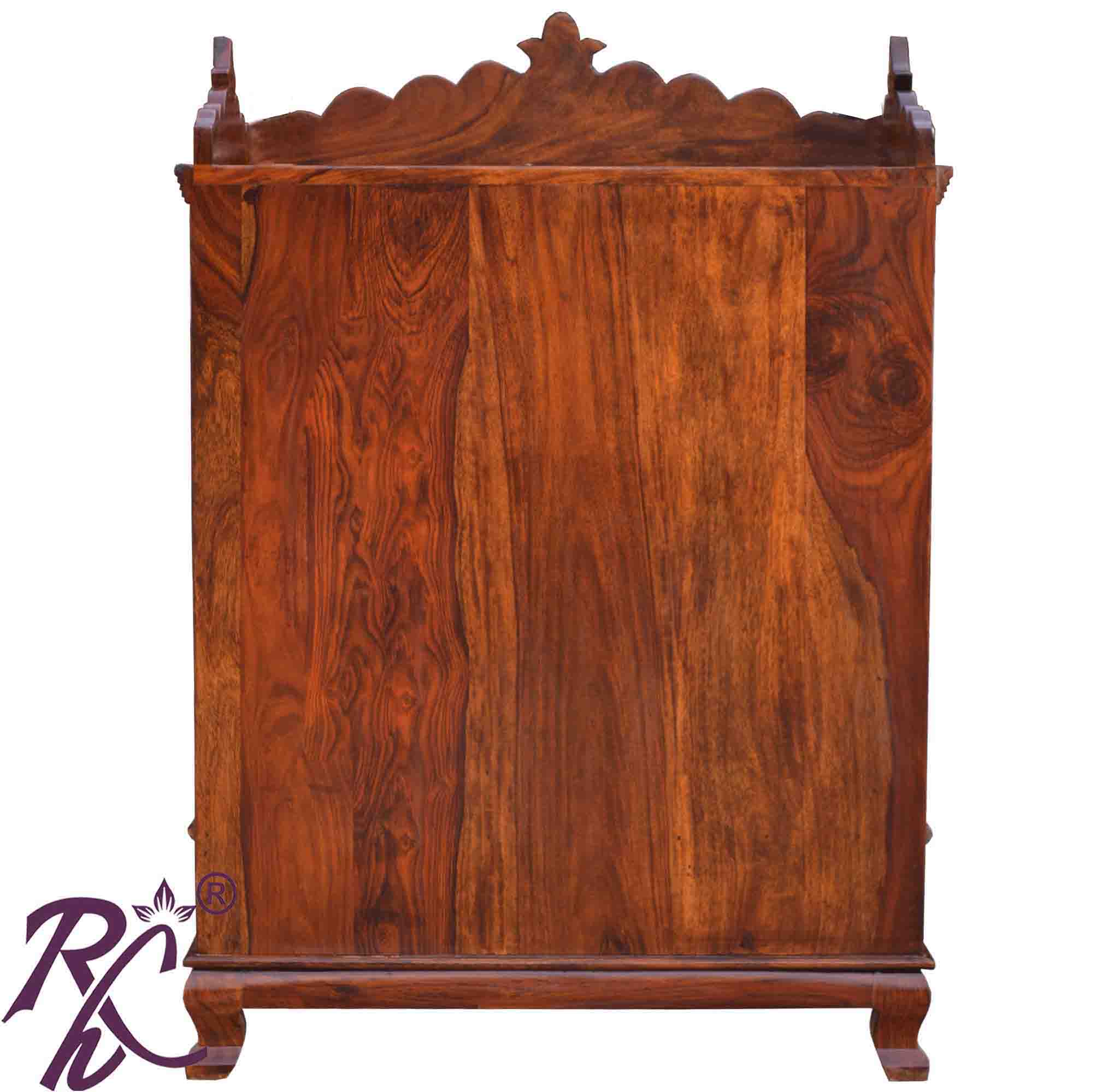 Solid Wood Carving Temple - RAJ HANDICRAFT