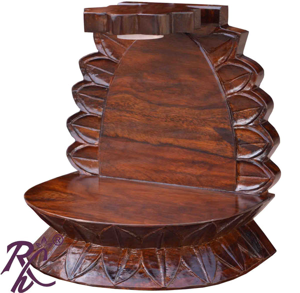 Solid Wood Wall Prayer Stand - RAJ HANDICRAFT
